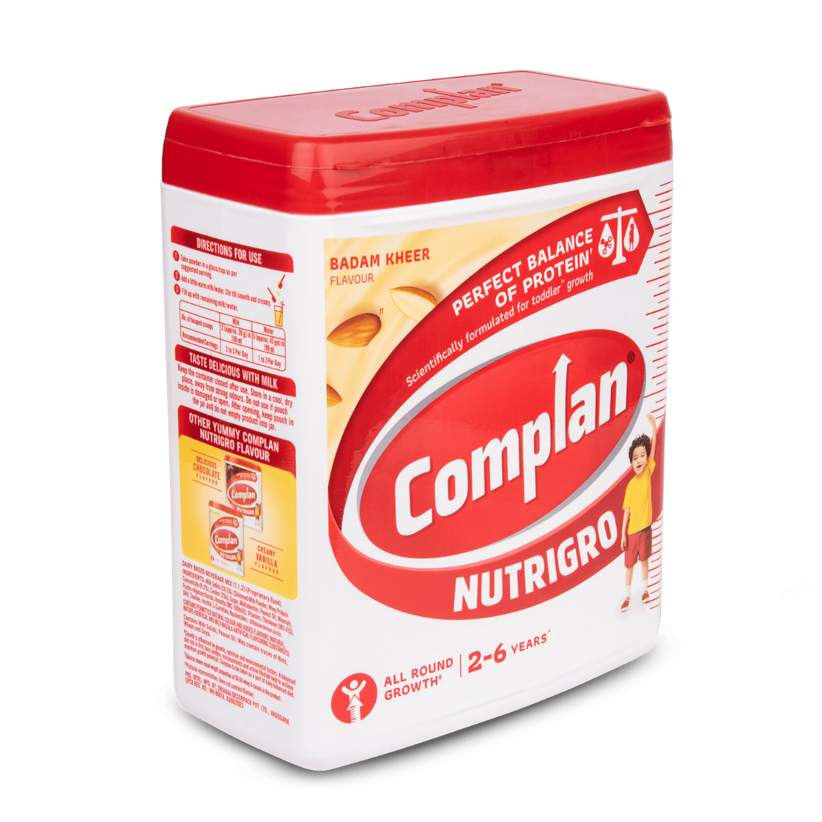 Complan Nutrigro Badam Kheer Flavour Nutrition Drink Powder, 400 gm Jar ...