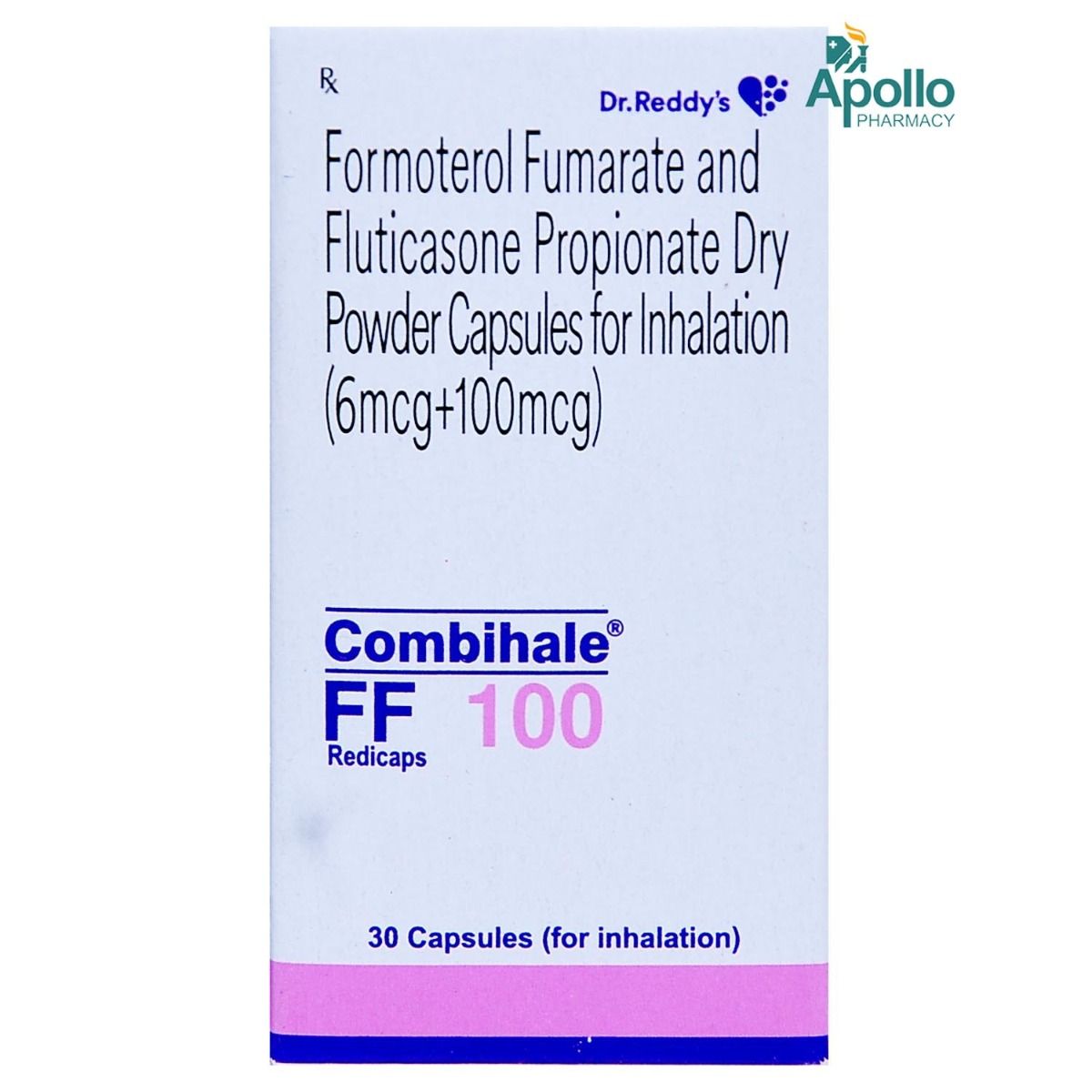 Combihale FF 100 Redicaps 30's Price, Uses, Side Effects, Composition ...