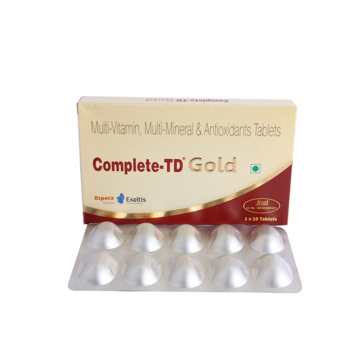 Complete TD Gold Tablet 10's Price, Uses, Side Effects, Composition ...