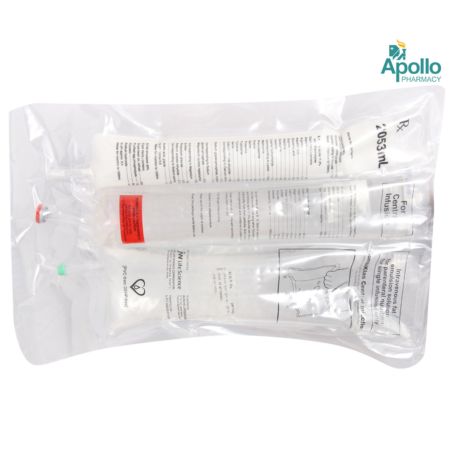 Jw Life Combiklas Central 2053ml Price, Uses, Side Effects, Composition ...