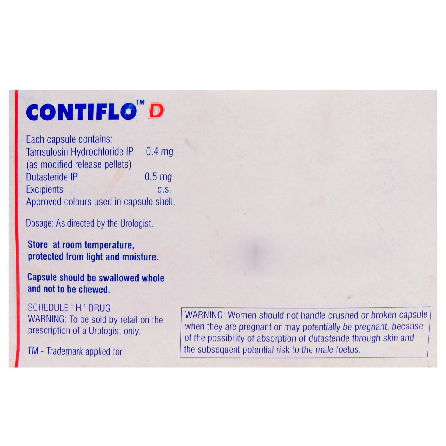 CONTIFLO D TABLET 10'S Price, Uses, Side Effects, Composition - Apollo ...