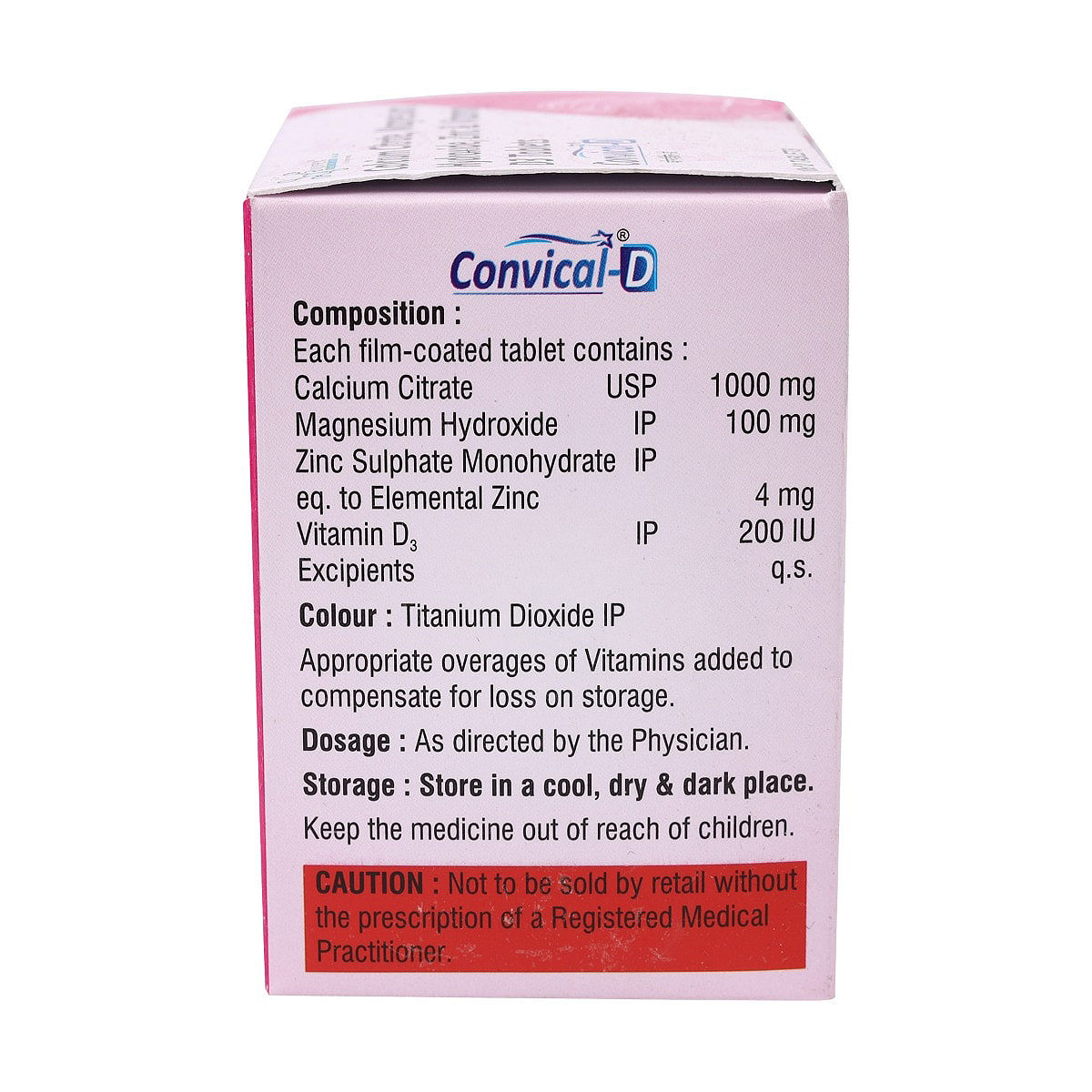 Convical D Tablet 10's Price, Uses, Side Effects, Composition - Apollo ...