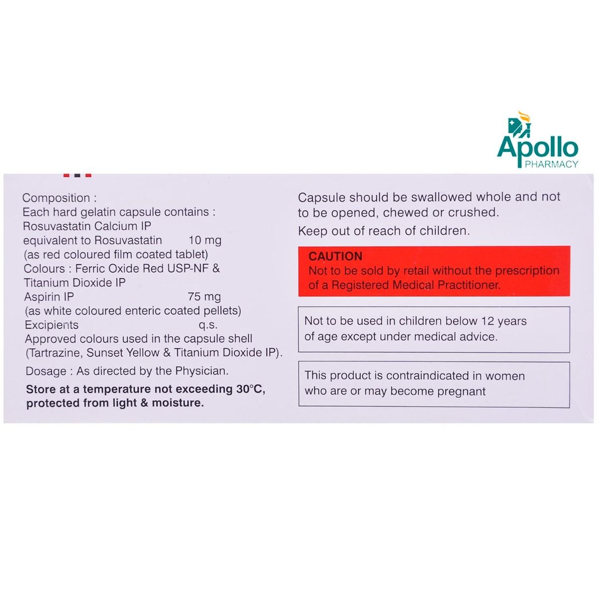Consivas ASP Capsule 10's Price, Uses, Side Effects, Composition ...