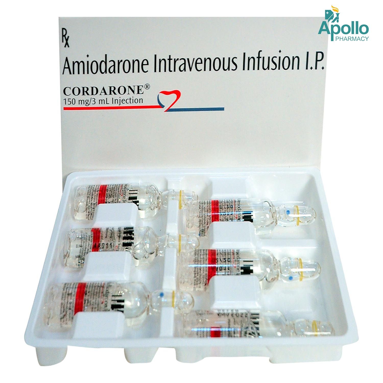 CORDARONE INJECTION 3ML Price, Uses, Side Effects, Composition - Apollo Pharmacy