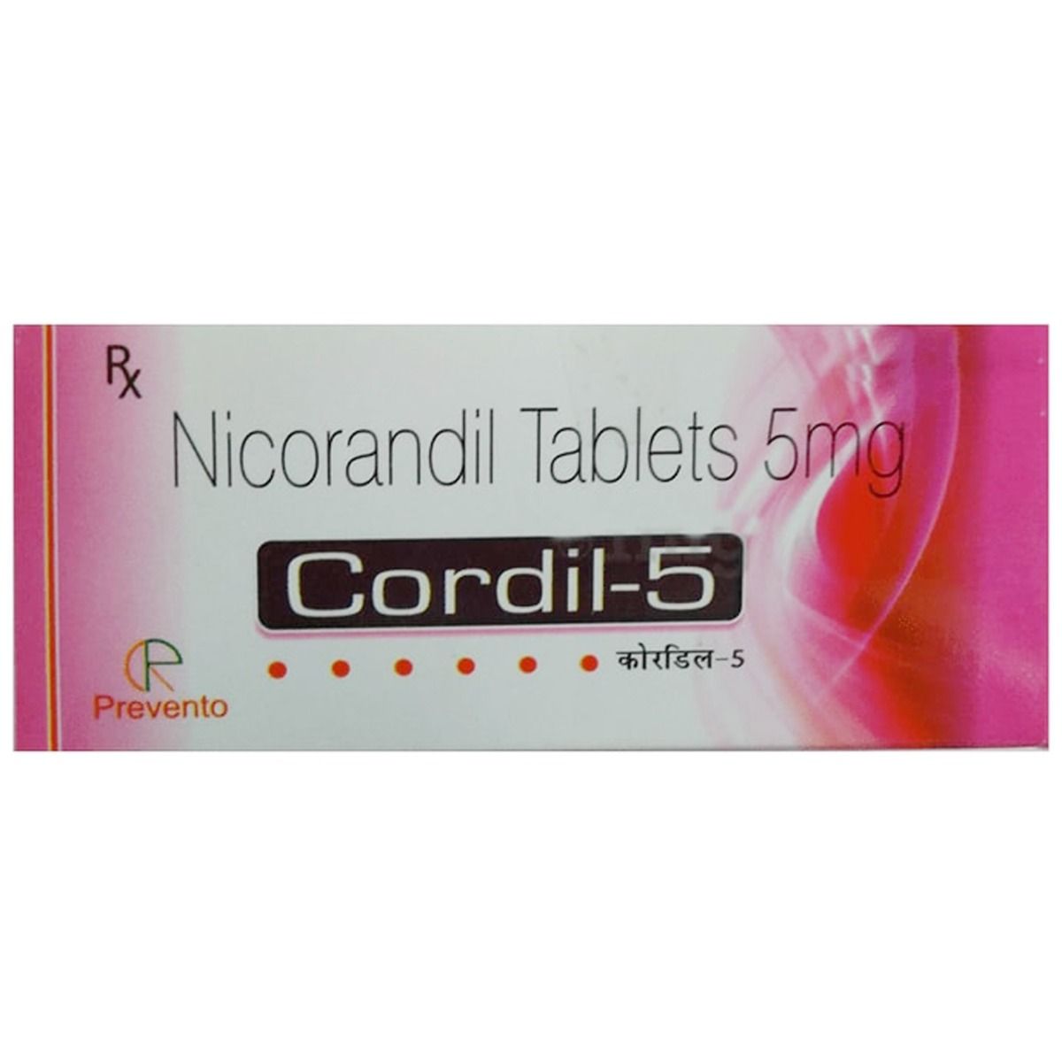 Cordil 5mg Tablet 10's Price, Uses, Side Effects, Composition - Apollo ...