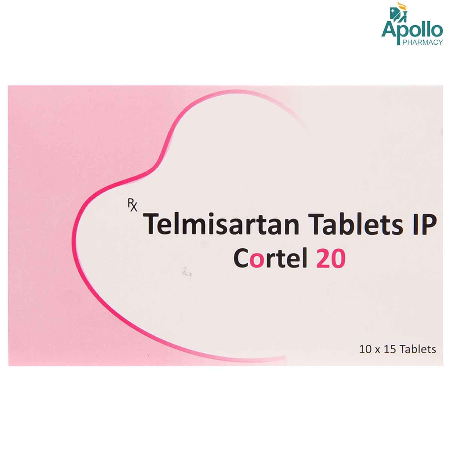 CORTEL 20MG TABLET Price, Uses, Side Effects, Composition - Apollo Pharmacy
