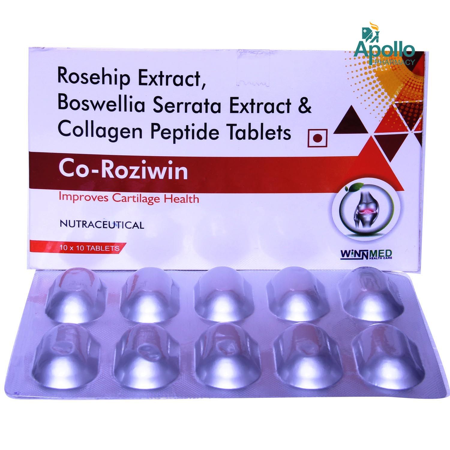 Co-Roziwin Tablet 10's Price, Uses, Side Effects, Composition - Apollo ...