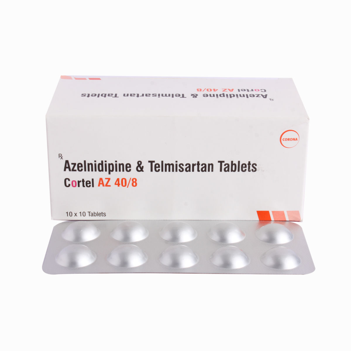 Cortel AZ 40/8 Tablet 10's Price, Uses, Side Effects, Composition ...