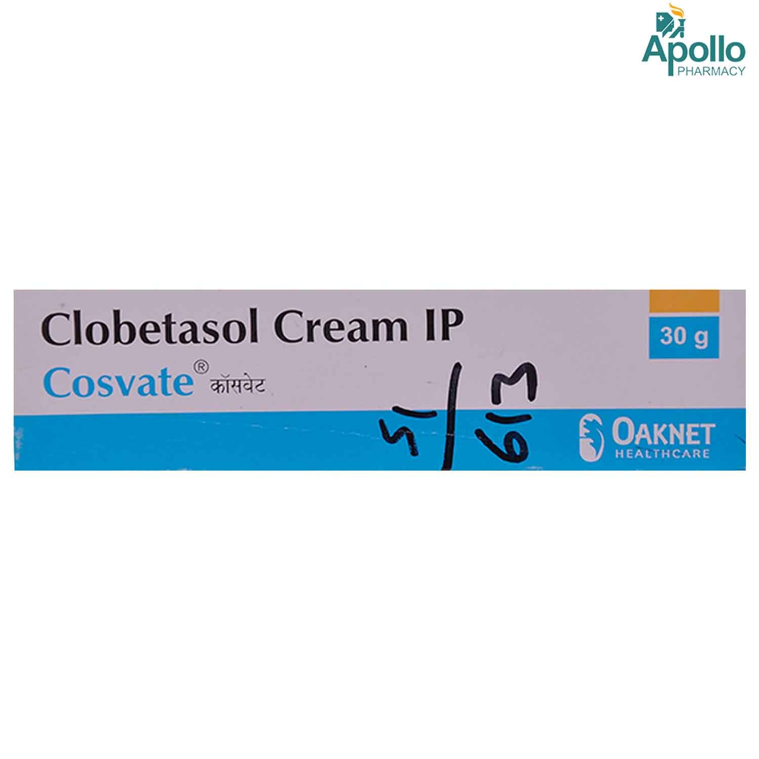 Cosvate Cream 30 gm Price, Uses, Side Effects, Composition - Apollo ...
