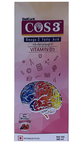 Cos 3 Mix Berries Delicious Syrup 200 ml Price, Uses, Side Effects ...