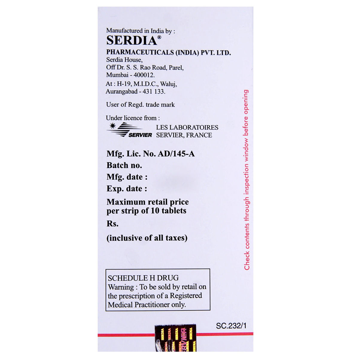 Coversyl-AM 8/5 Tablet 10's Price, Uses, Side Effects, Composition - Apollo Pharmacy