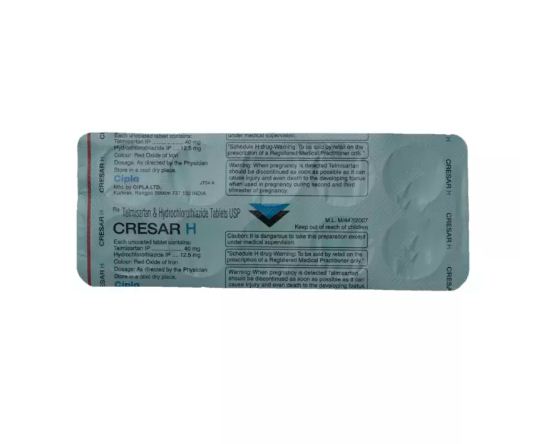 Cresar H Tablet 10's Price, Uses, Side Effects, Composition - Apollo ...