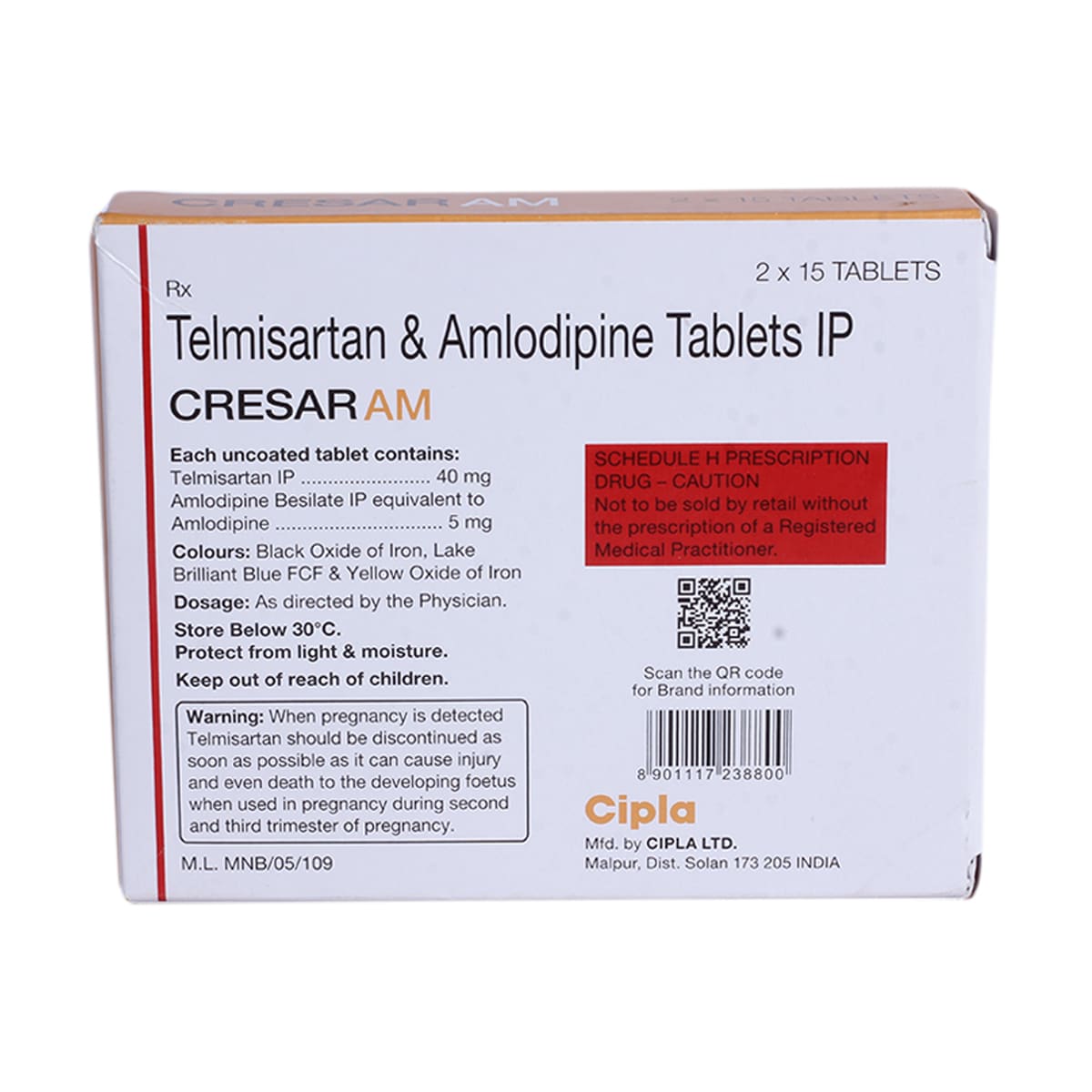 Cresar AM Tablet 15's Price, Uses, Side Effects, Composition - Apollo ...