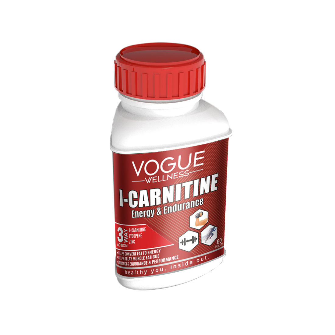 Vogue Wellness L-Carnitine, 60 Tablets Price, Uses, Side Effects ...