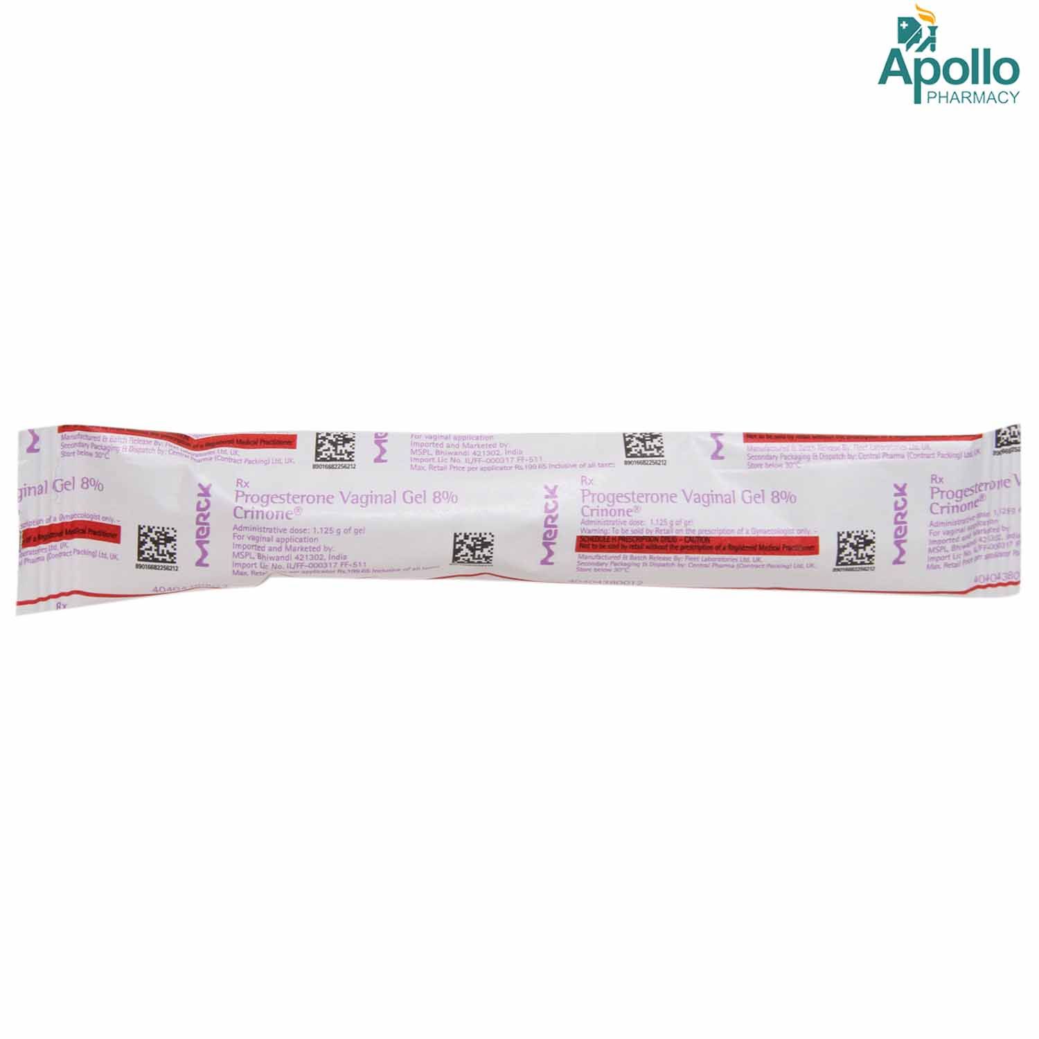 Crinone 8% Vaginal Gel 1.125 gm Price, Uses, Side Effects, Composition ...