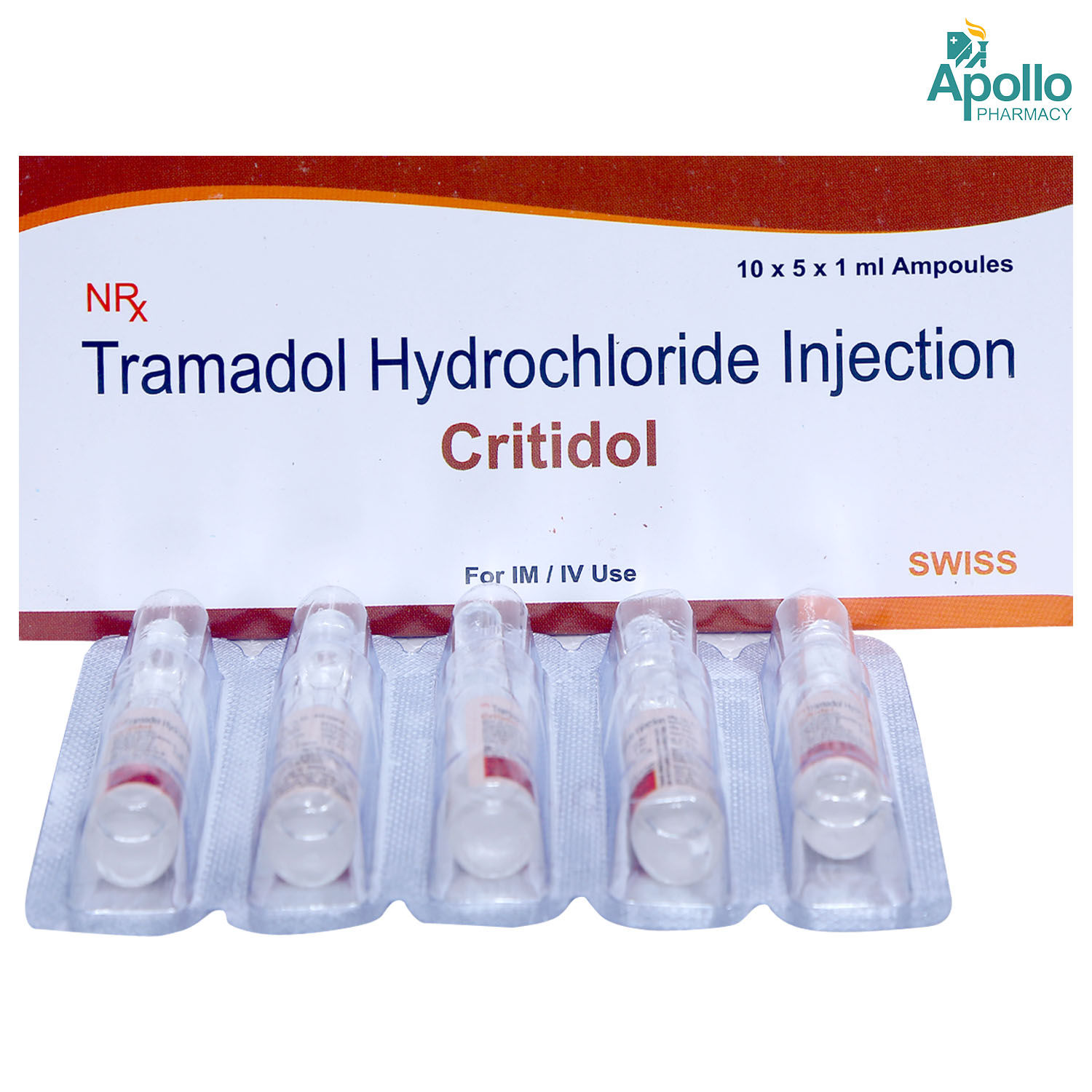 Critidol 50mg Injection 1ml Price, Uses, Side Effects, Composition ...