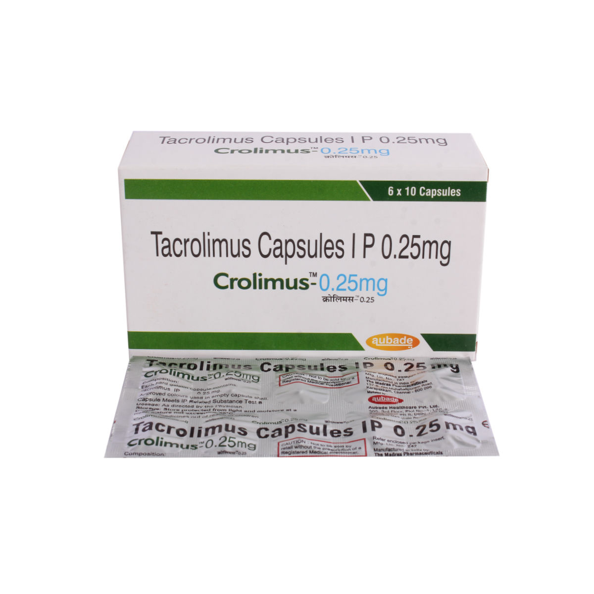 Crolimus-0.25Mg Capsule 10'S Price, Uses, Side Effects, Composition ...