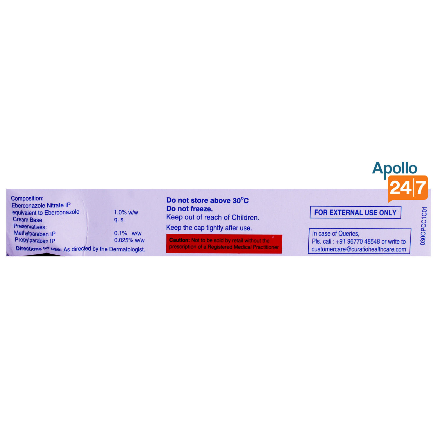 Crurix Cream 30gm Price, Uses, Side Effects, Composition - Apollo Pharmacy