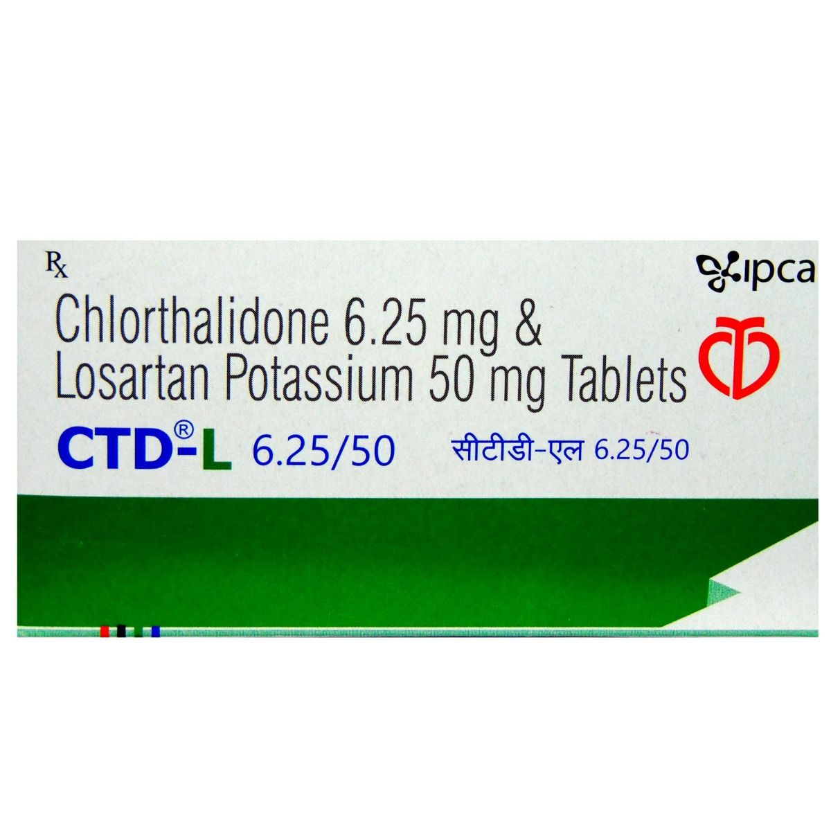 Ctd L 6.25/50 Tablet 10's Price, Uses, Side Effects, Composition ...