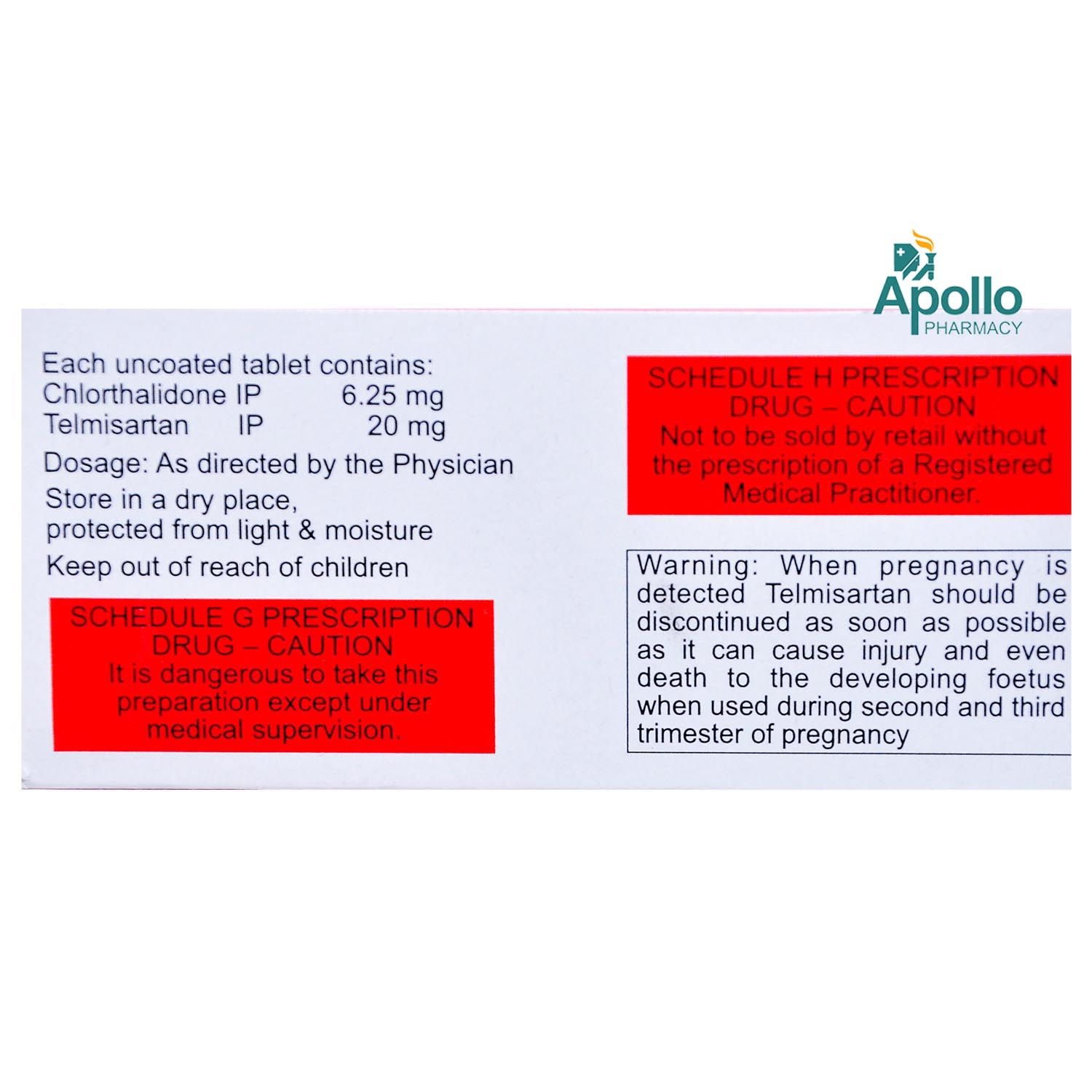 CTD T 6.25/20 Tablet 10's Price, Uses, Side Effects, Composition ...