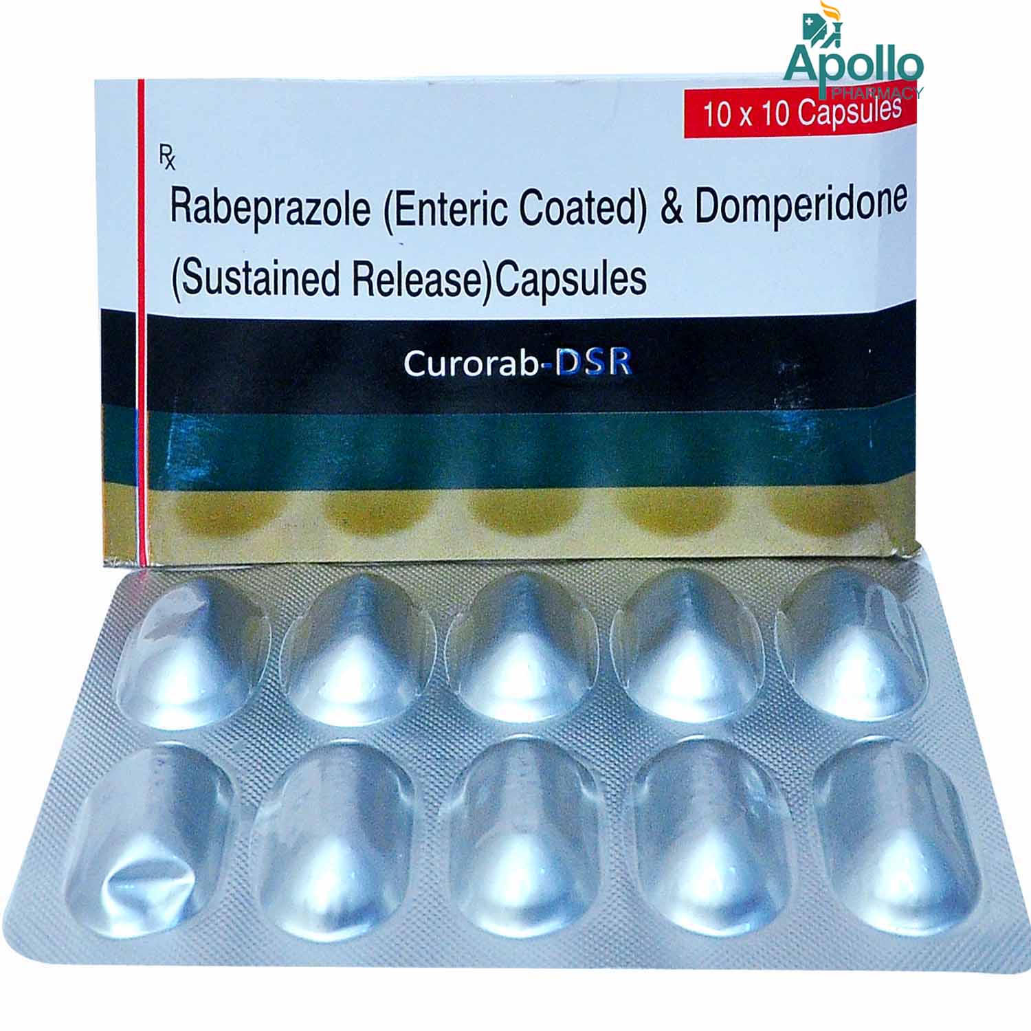 Curorab DSR Tablet 10's Price, Uses, Side Effects, Composition - Apollo ...