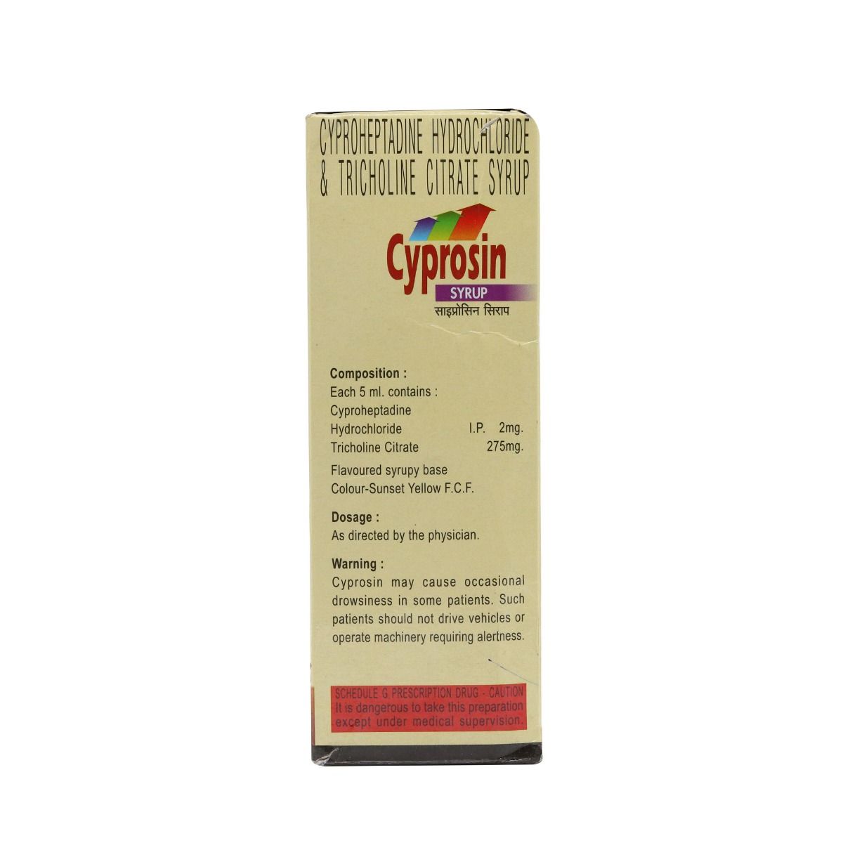 Cyprosin Syrup 200 ml Price, Uses, Side Effects, Composition - Apollo ...