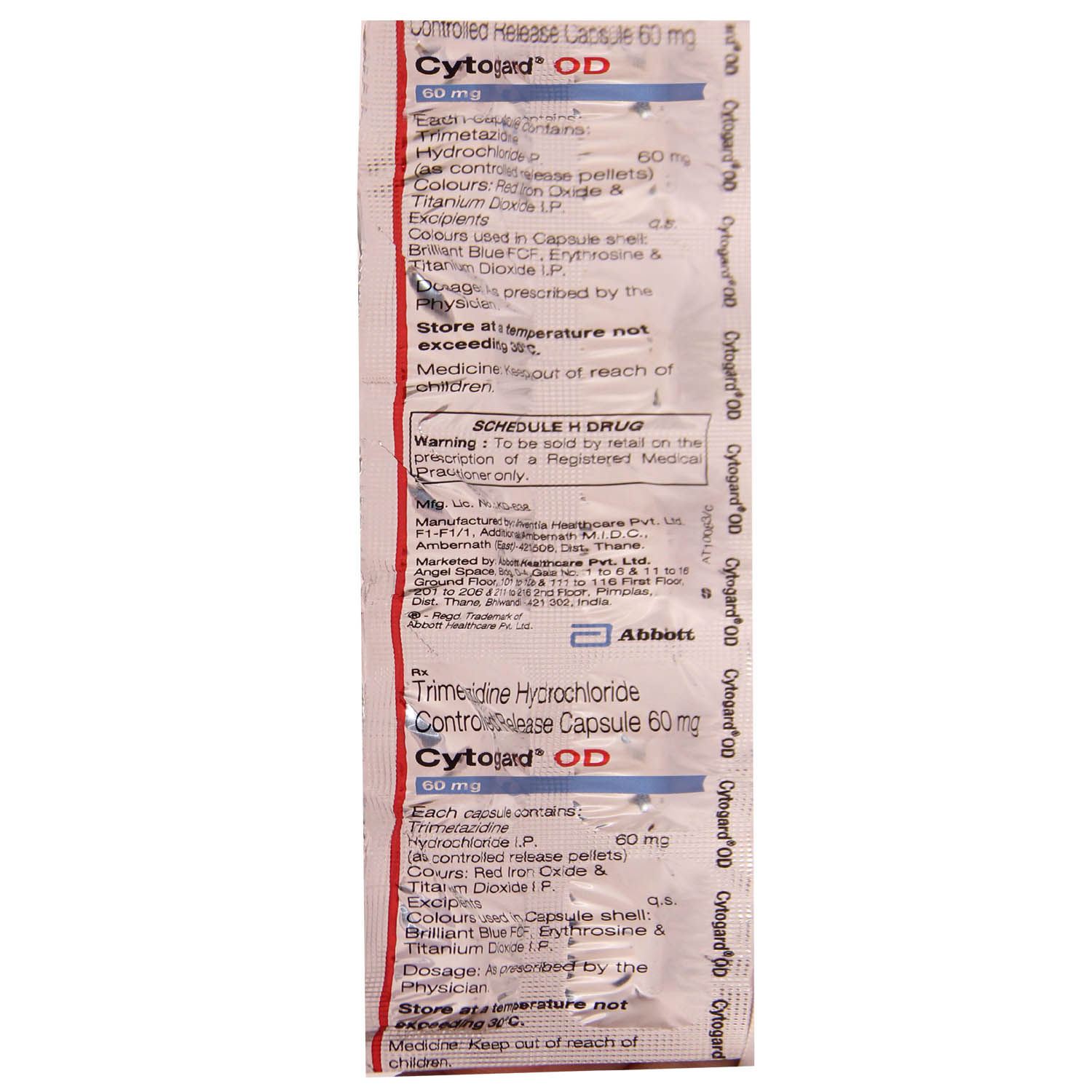 Cytogard OD Capsule 10's Price, Uses, Side Effects, Composition ...