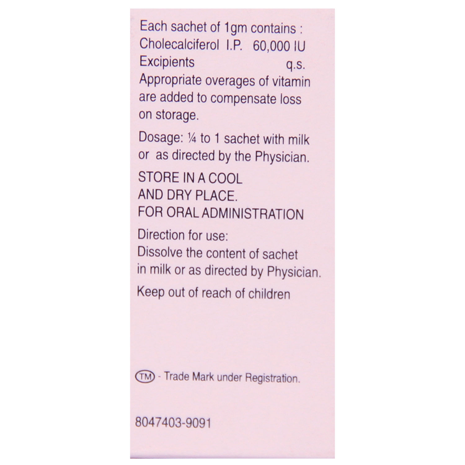 D 360 Sachet 1 gm Price, Uses, Side Effects, Composition - Apollo Pharmacy