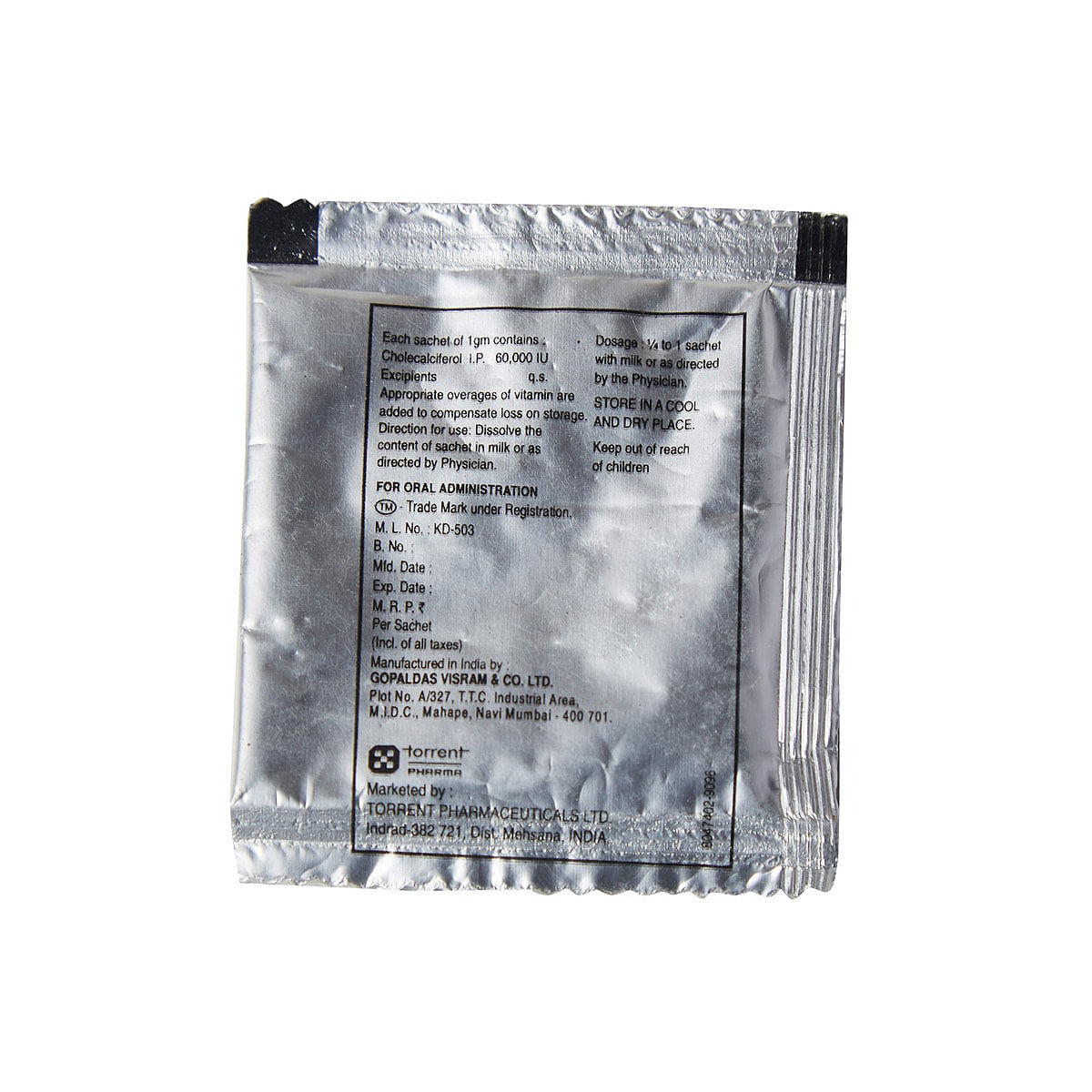 D 360 Sachet 1 gm Price, Uses, Side Effects, Composition - Apollo Pharmacy