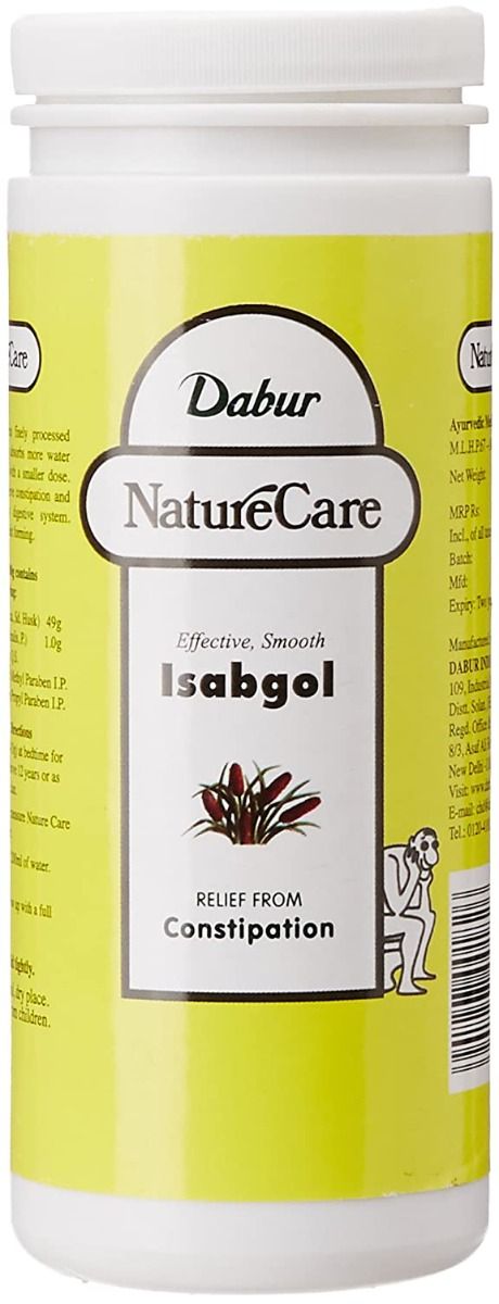 Dabur Sat Isabgol Powder, 200 gm Price, Uses, Side Effects, Composition ...