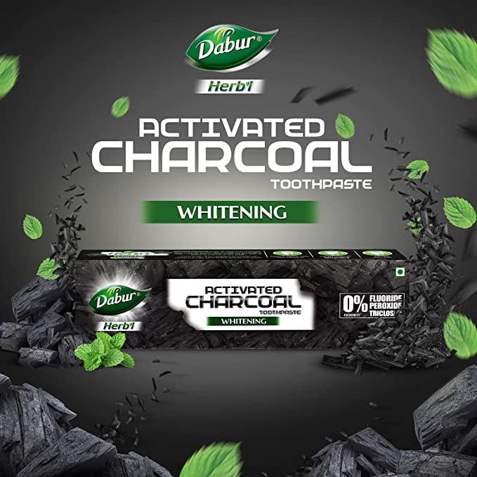 Dabur Herb’l Activated Charcoal Toothpaste, 120 gm Price, Uses, Side ...