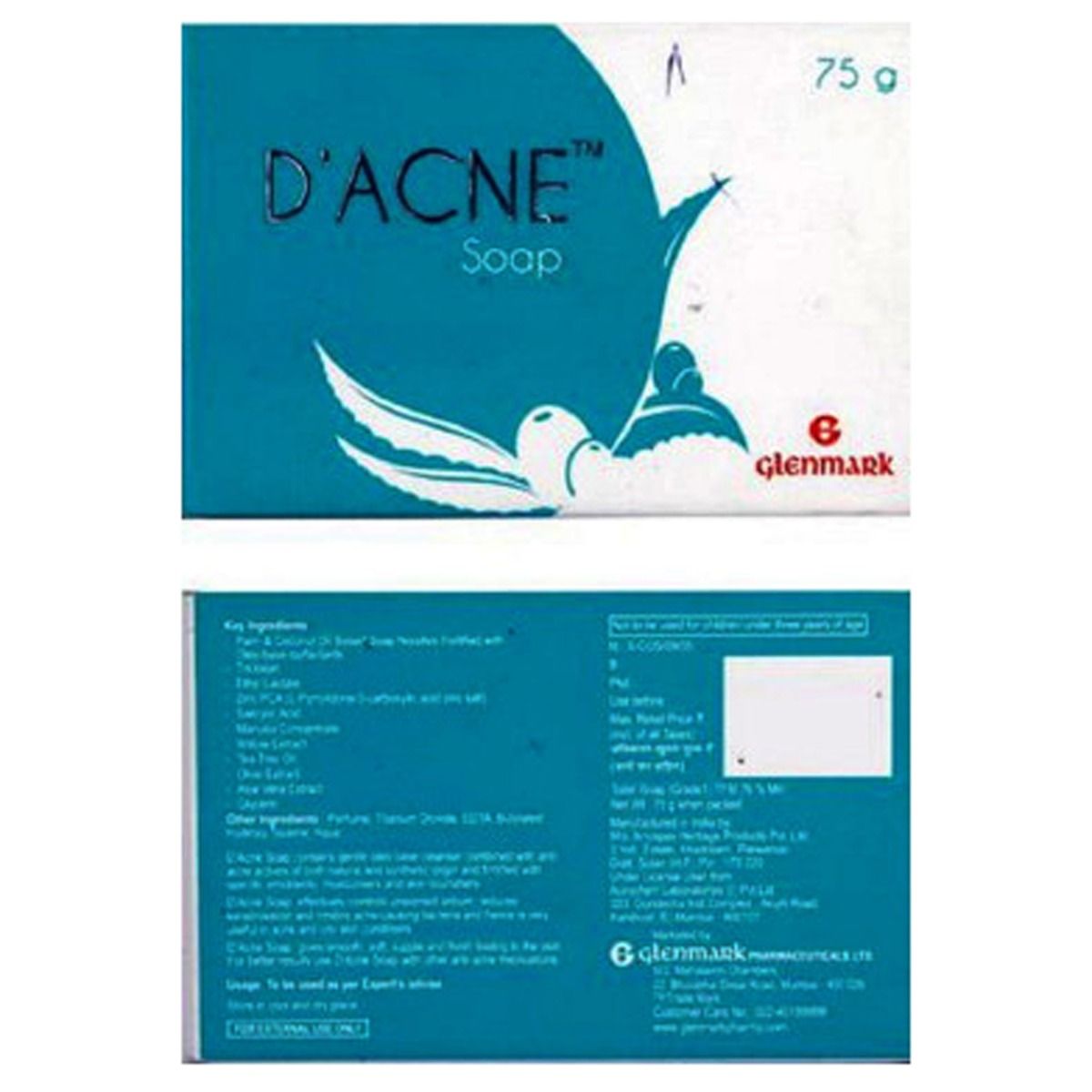 Dacne Soap, 75 gm Price, Uses, Side Effects, Composition - Apollo Pharmacy