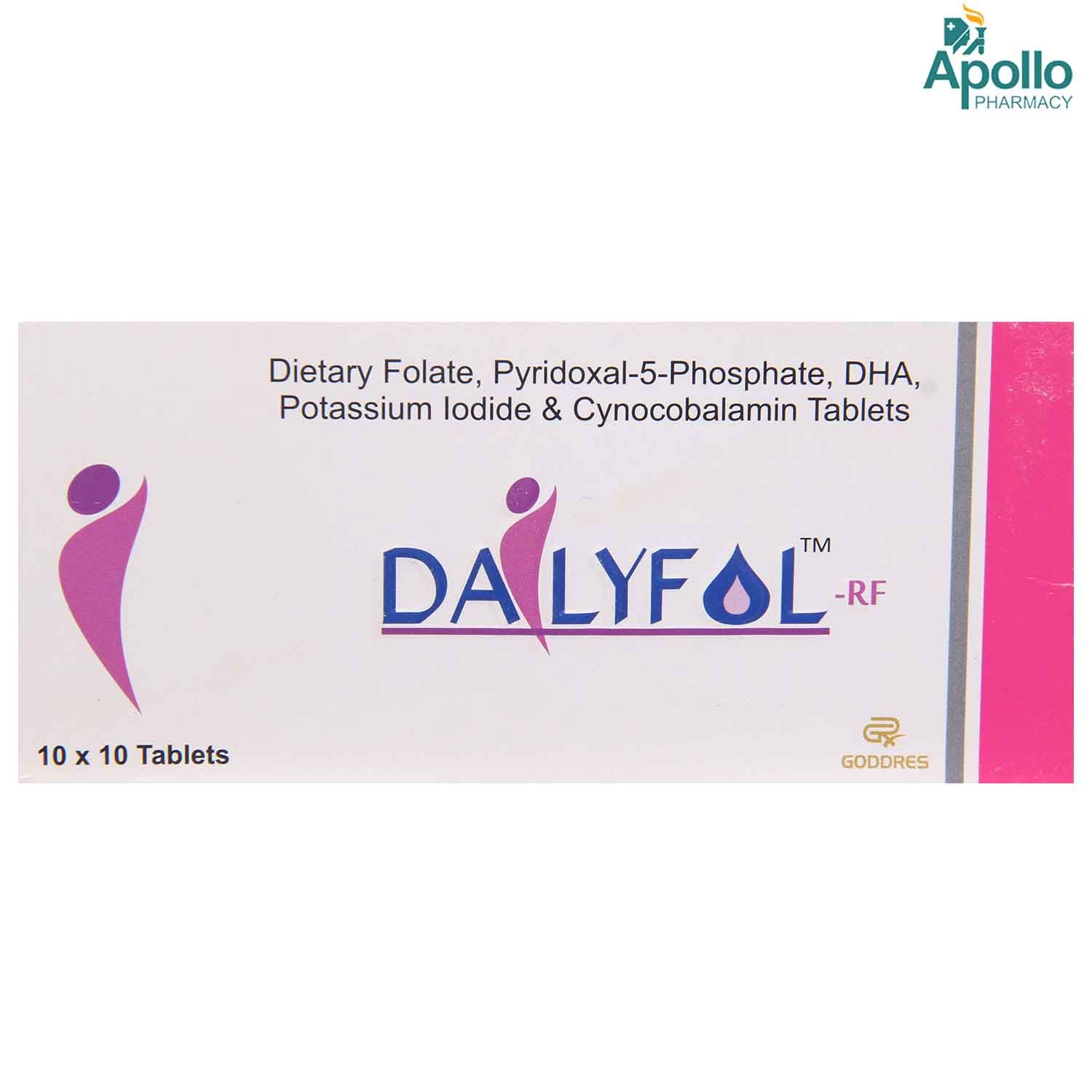 Dailyfol Tablet 10's Price, Uses, Side Effects, Composition - Apollo ...