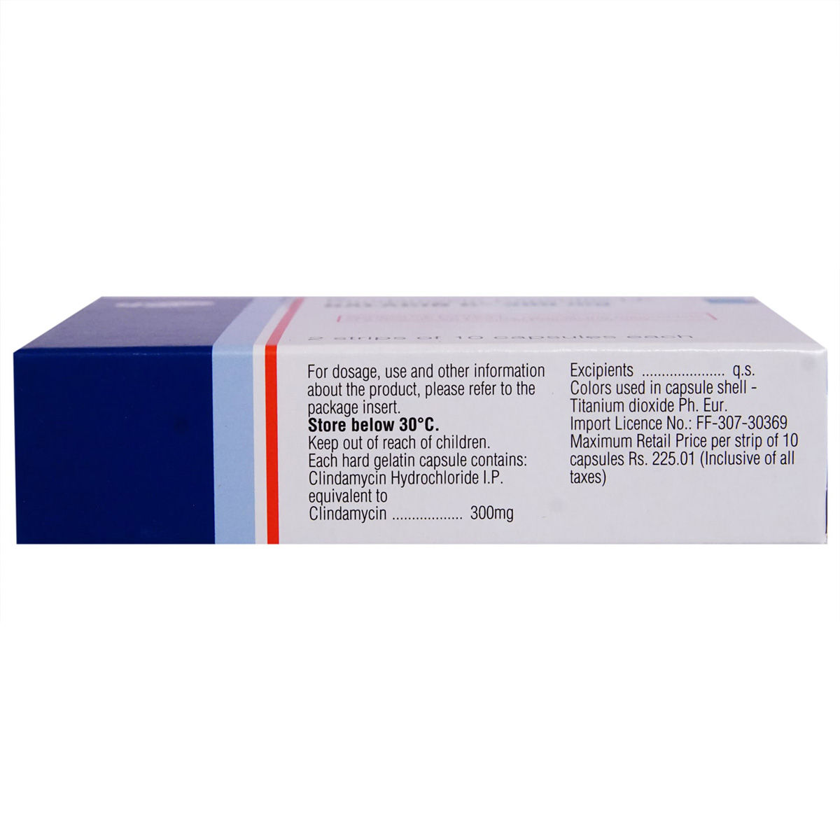 Dalacin C 300 mg Capsule 10's Price, Uses, Side Effects, Composition ...