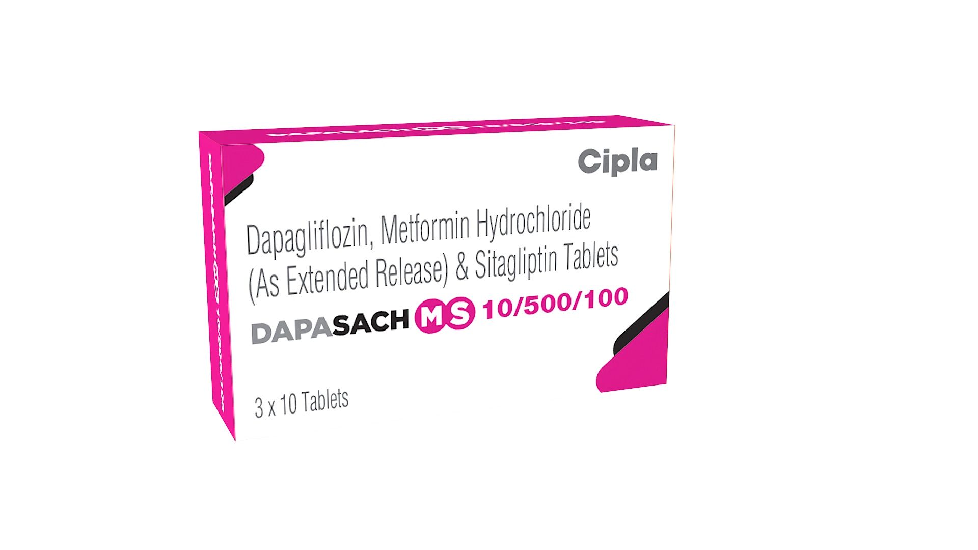 Dapasach MS 10/500/100 Tablet 10's Price, Uses, Side Effects ...