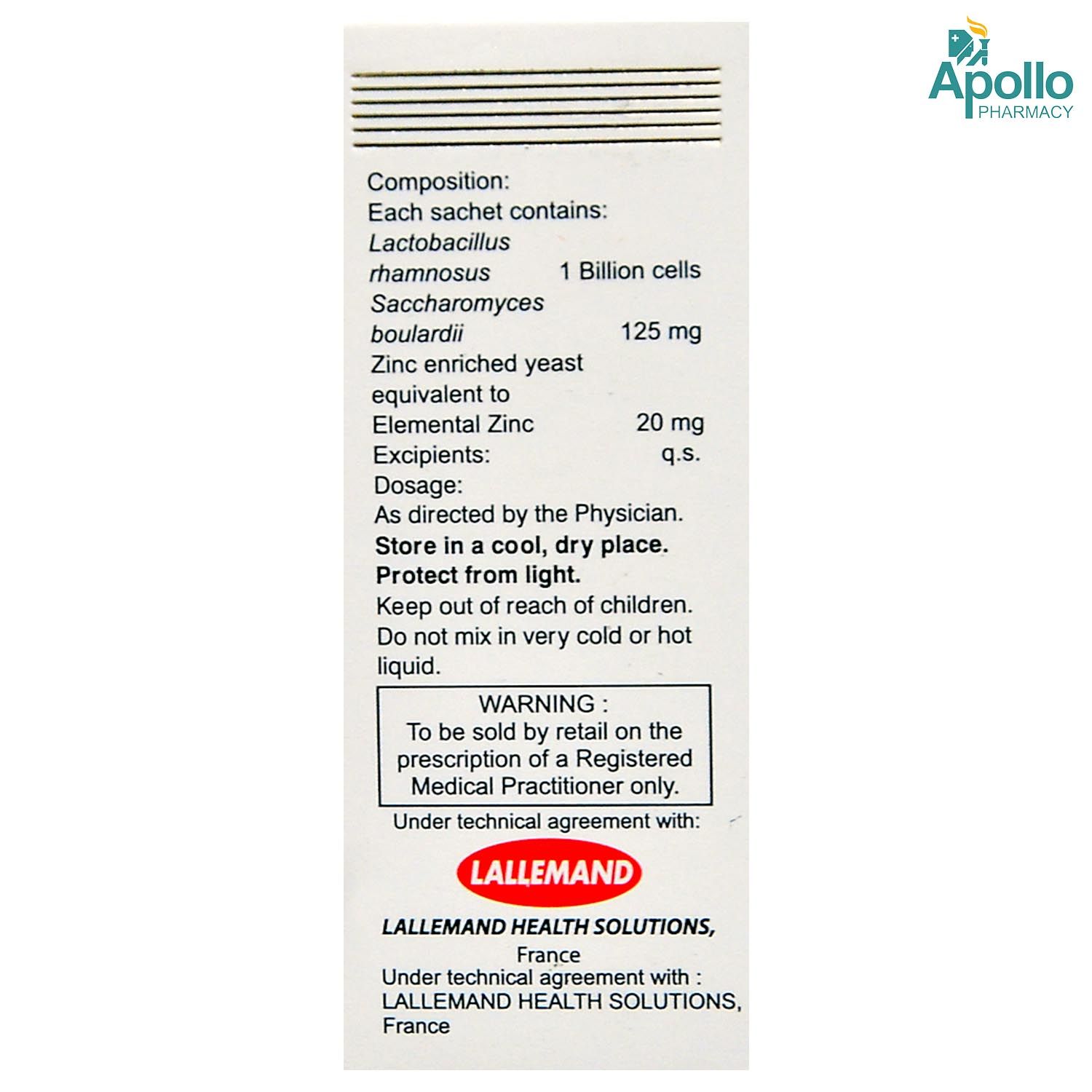 Darolac-Z Sachet 2 gm Price, Uses, Side Effects, Composition - Apollo ...
