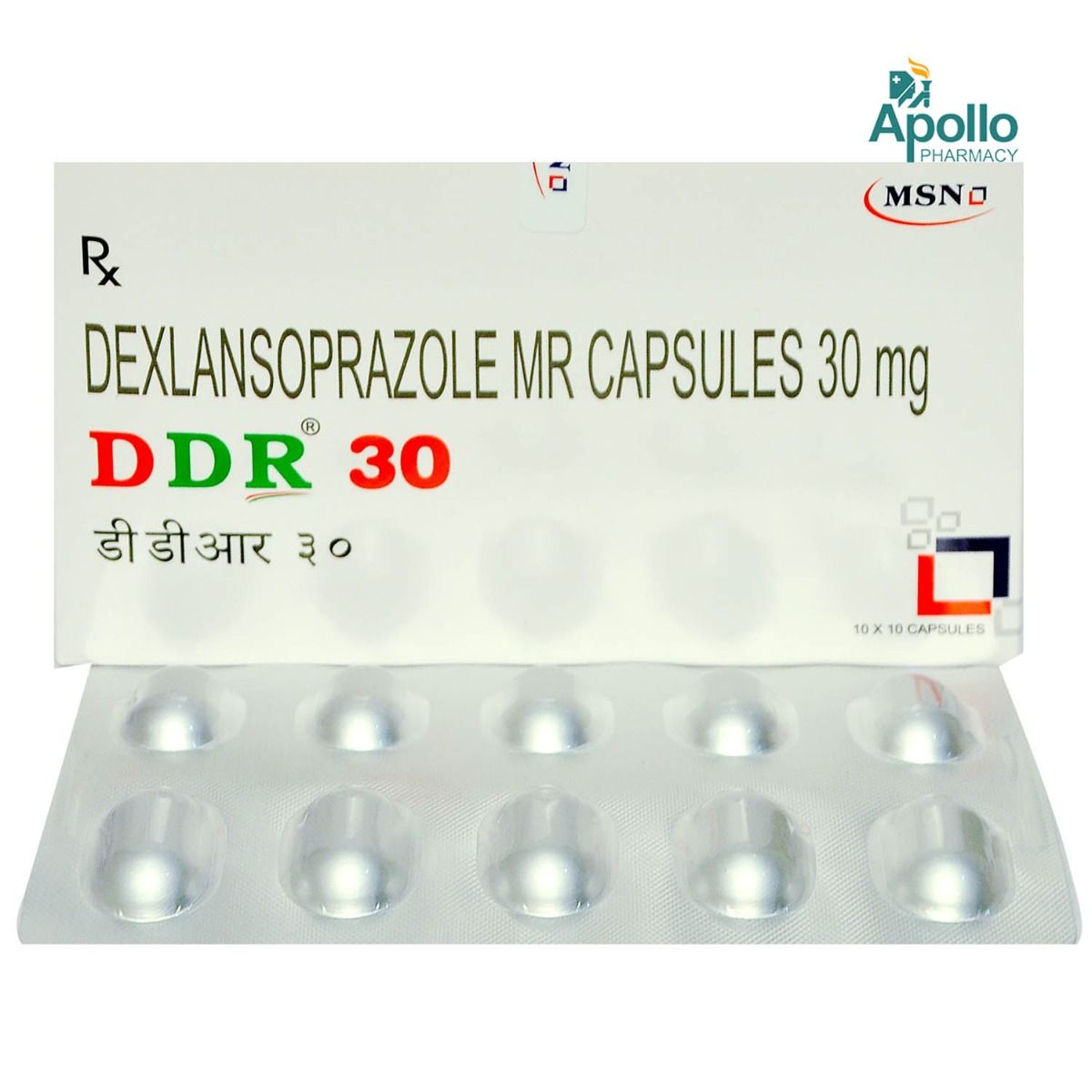 DDR 30 Capsule 10's Price, Uses, Side Effects, Composition - Apollo ...