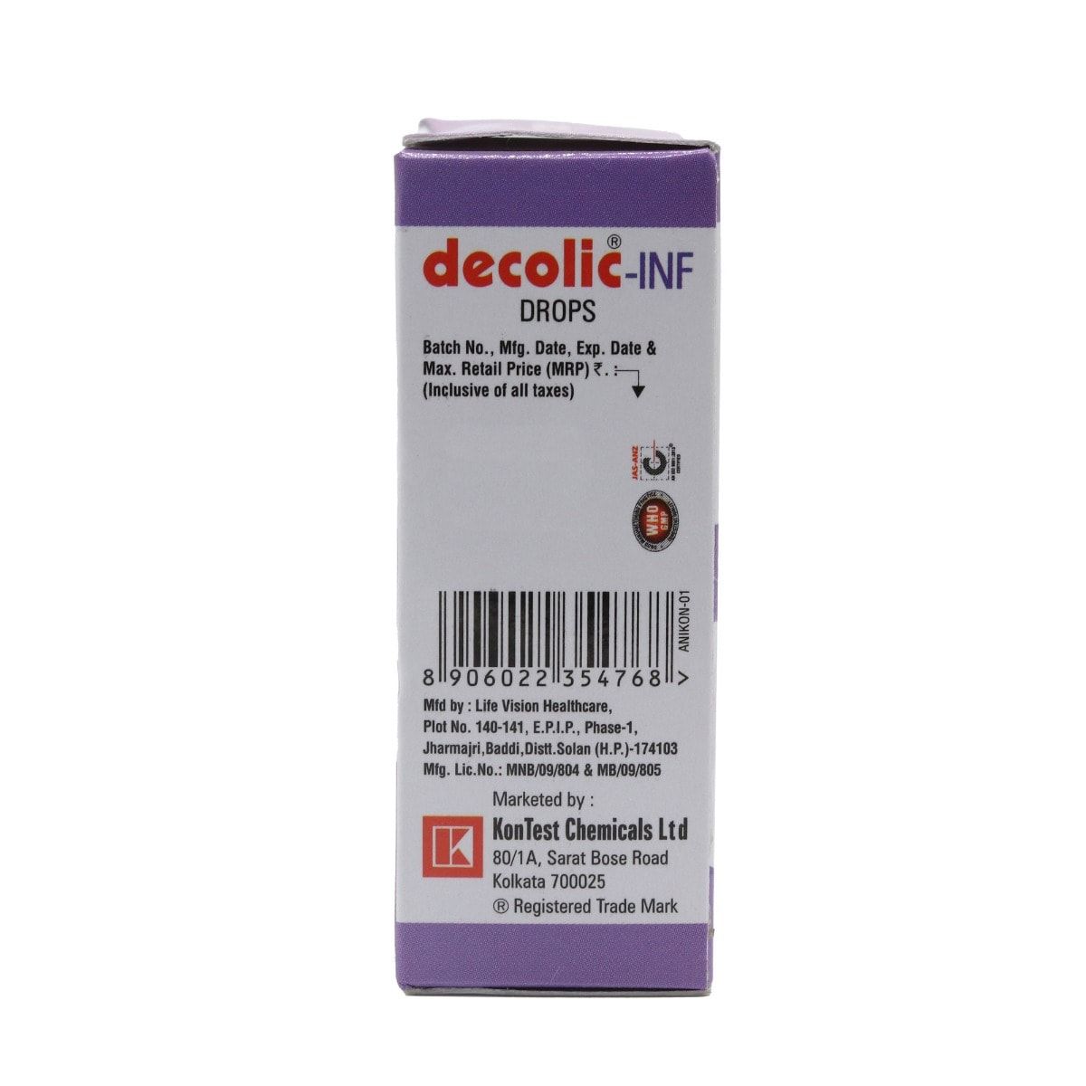 Decolic Infant oral Drop 30 ml Price, Uses, Side Effects, Composition ...
