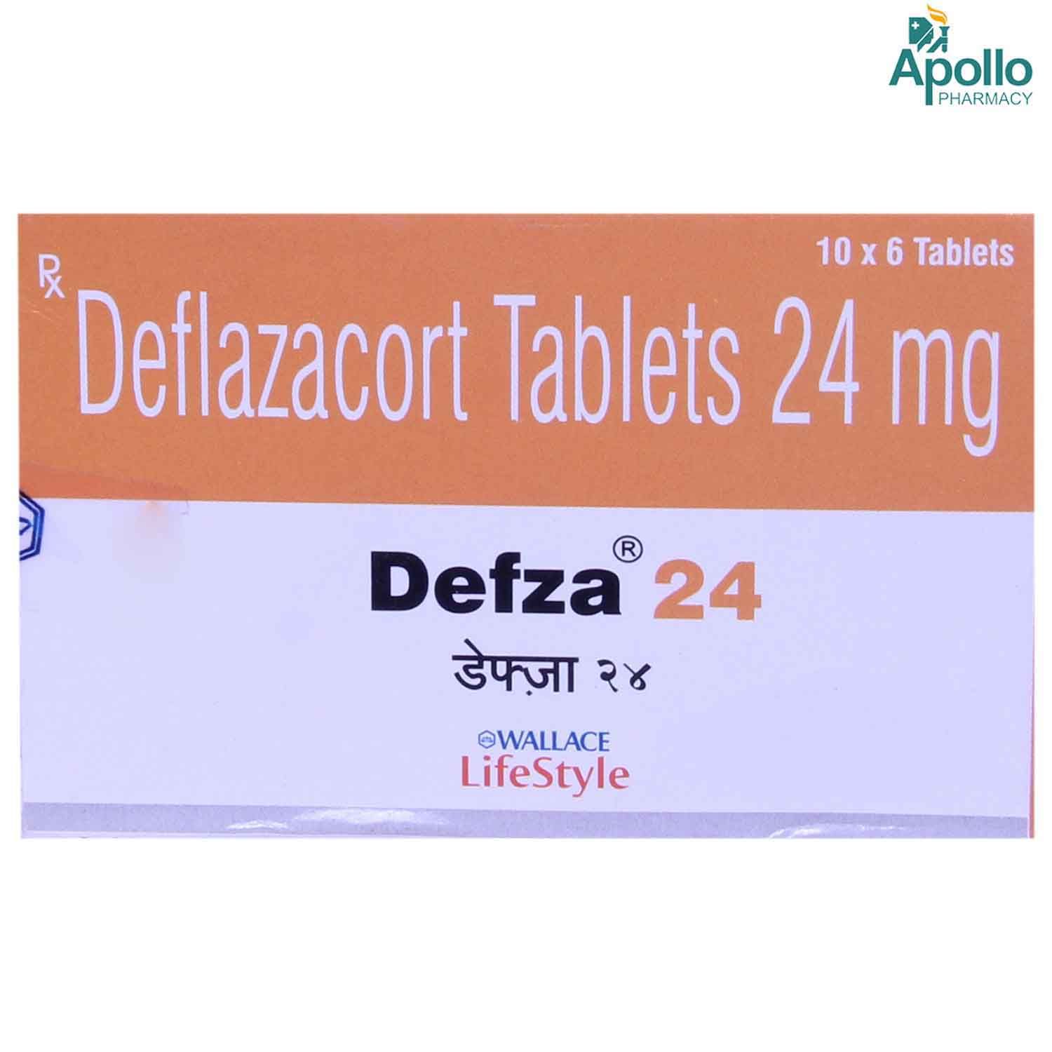 Defza 24 Tablet 6's Price, Uses, Side Effects, Composition - Apollo ...