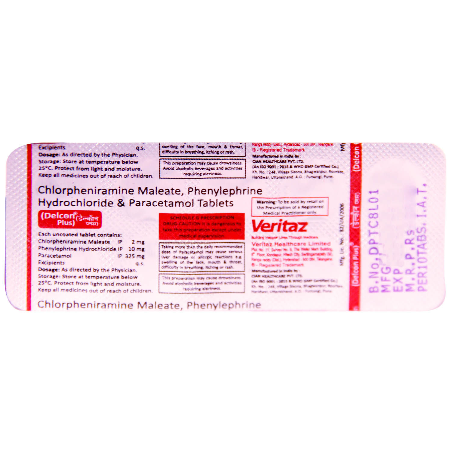 DELCON PLUS TABLET Price, Uses, Side Effects, Composition - Apollo Pharmacy