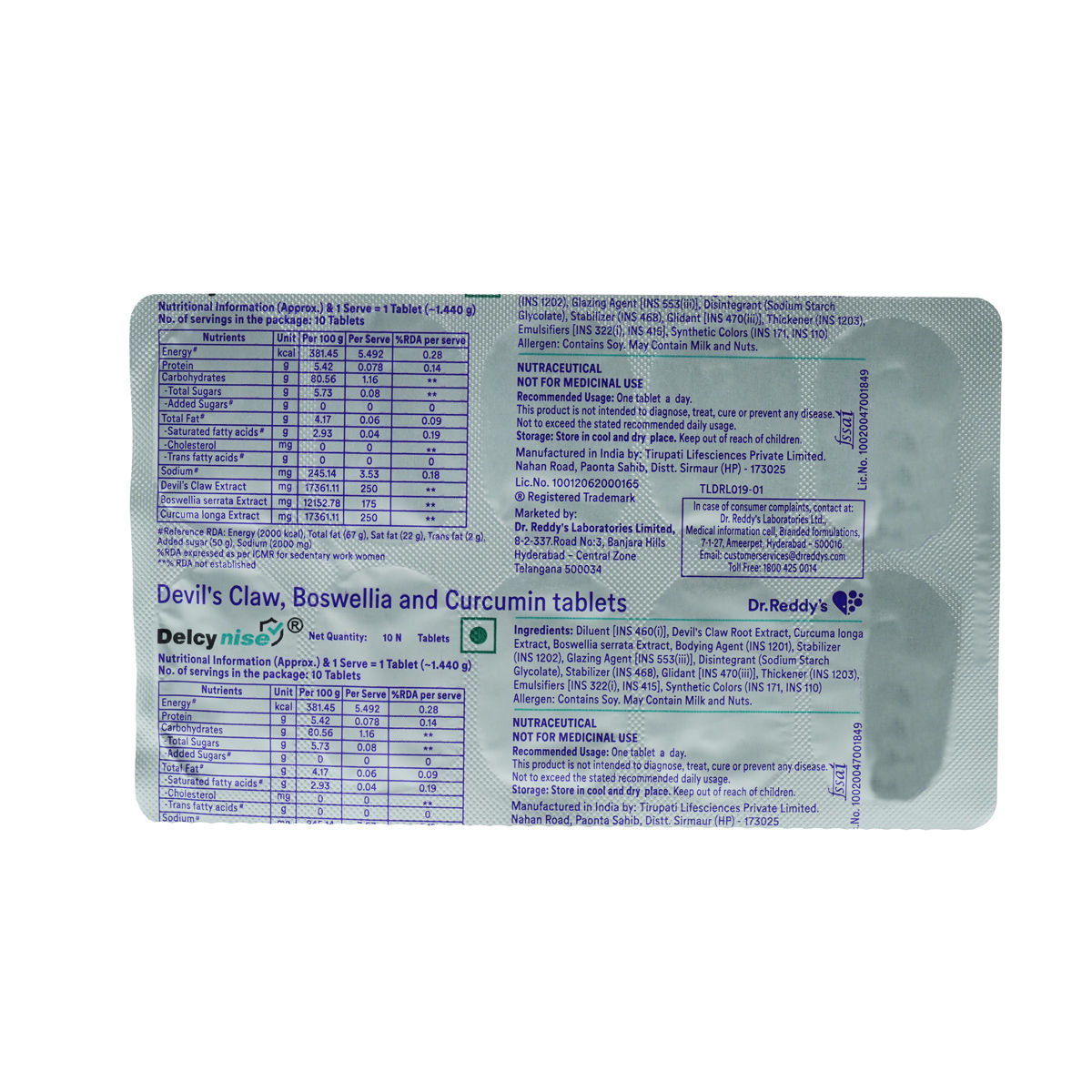 Delcynise Tablet 10's Price, Uses, Side Effects, Composition - Apollo ...