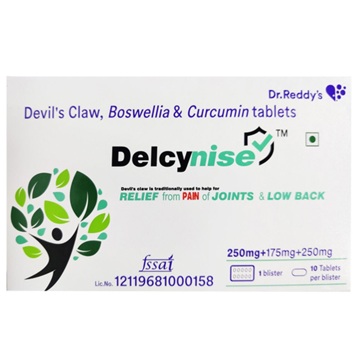 Delcynise Tab 10'S Price, Uses, Side Effects, Composition - Apollo Pharmacy