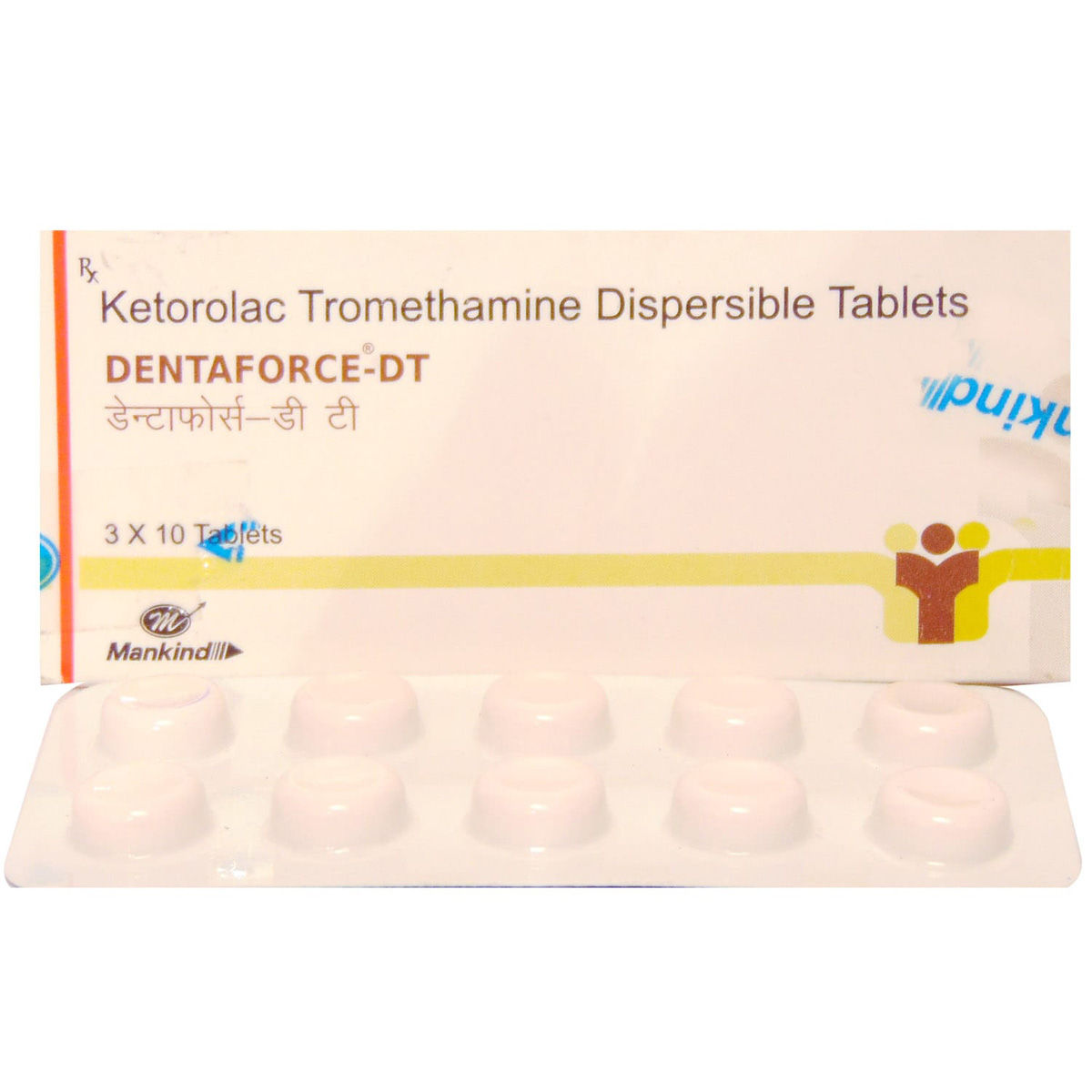 Dentaforce-DT Tablet 10's Price, Uses, Side Effects, Composition ...