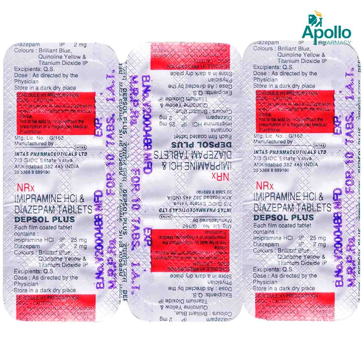 DEPSOL PLUS TABLET Price, Uses, Side Effects, Composition - Apollo Pharmacy