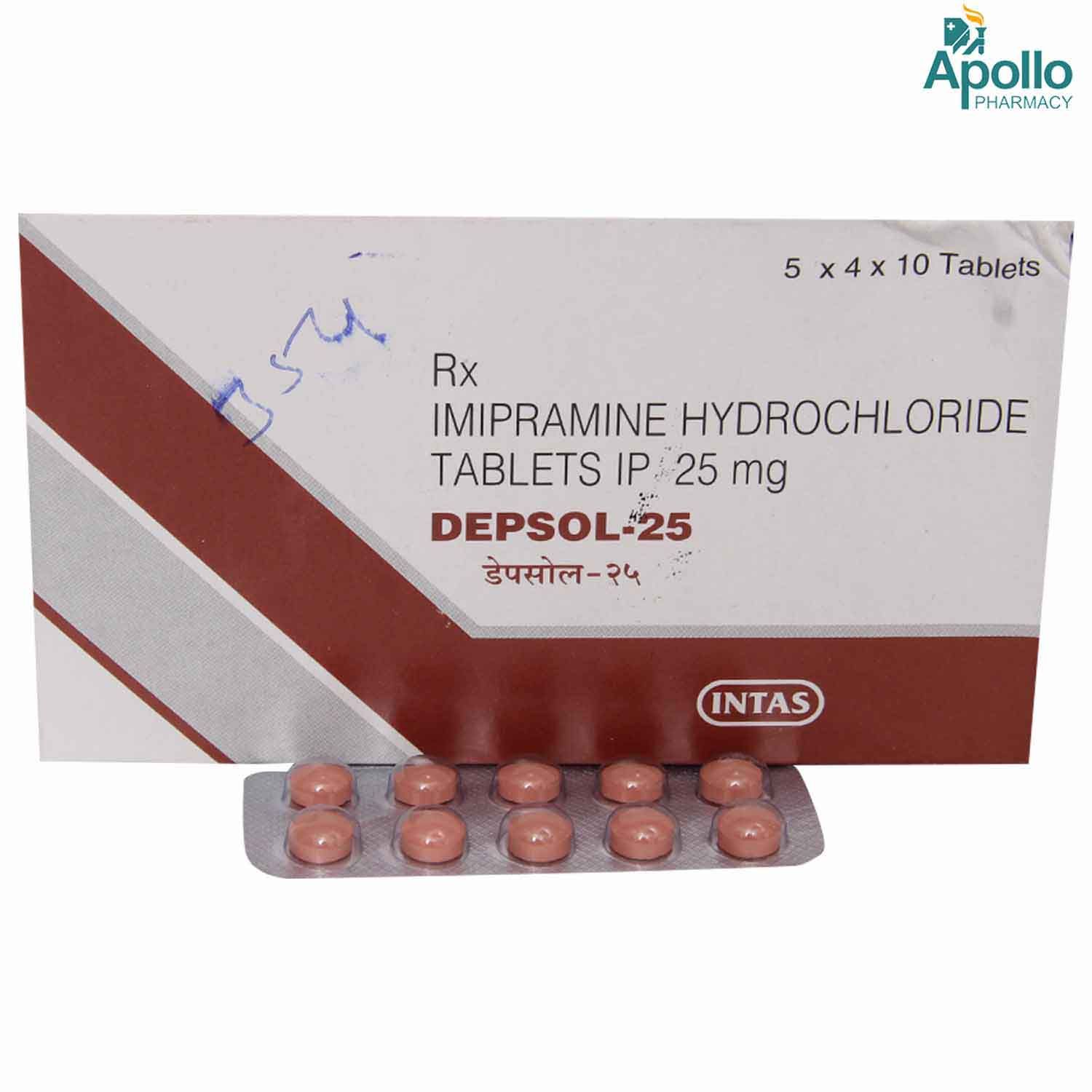 DEPSOL 25MG TABLET Price, Uses, Side Effects, Composition - Apollo Pharmacy