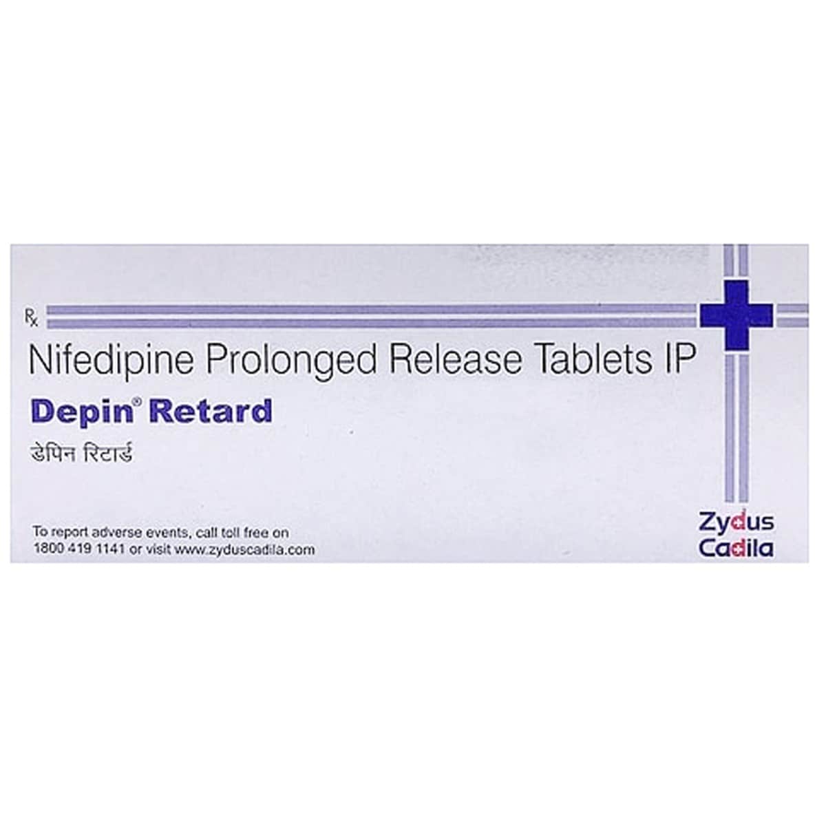 Depin Retard Tablet 15's Price, Uses, Side Effects, Composition ...