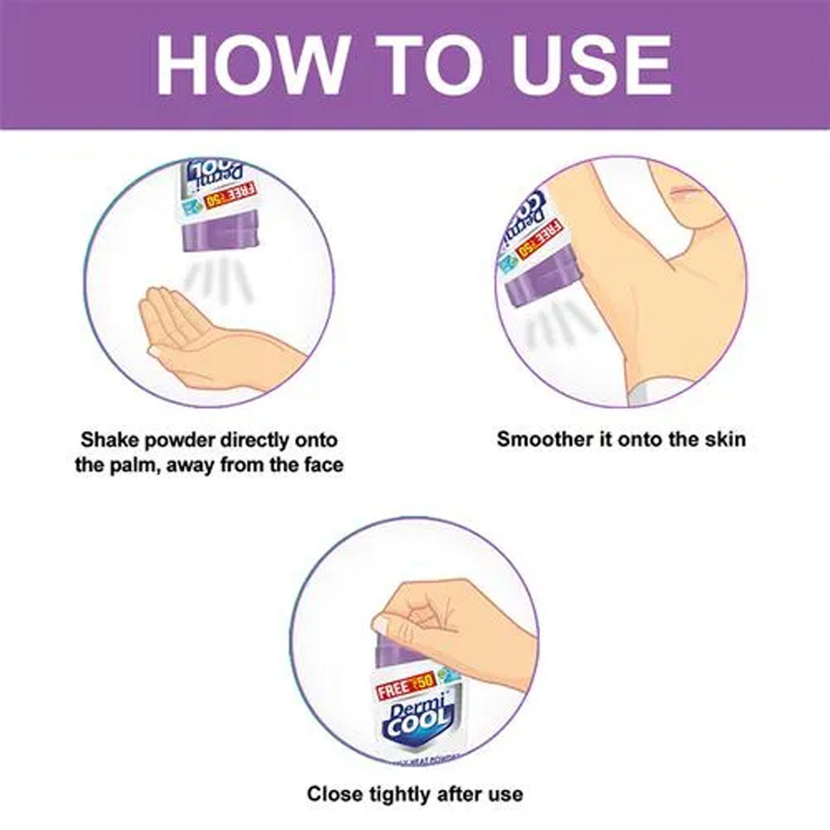 Dermi Cool Lavender Prickly Heat Powder, 150 gm Price, Uses, Side ...