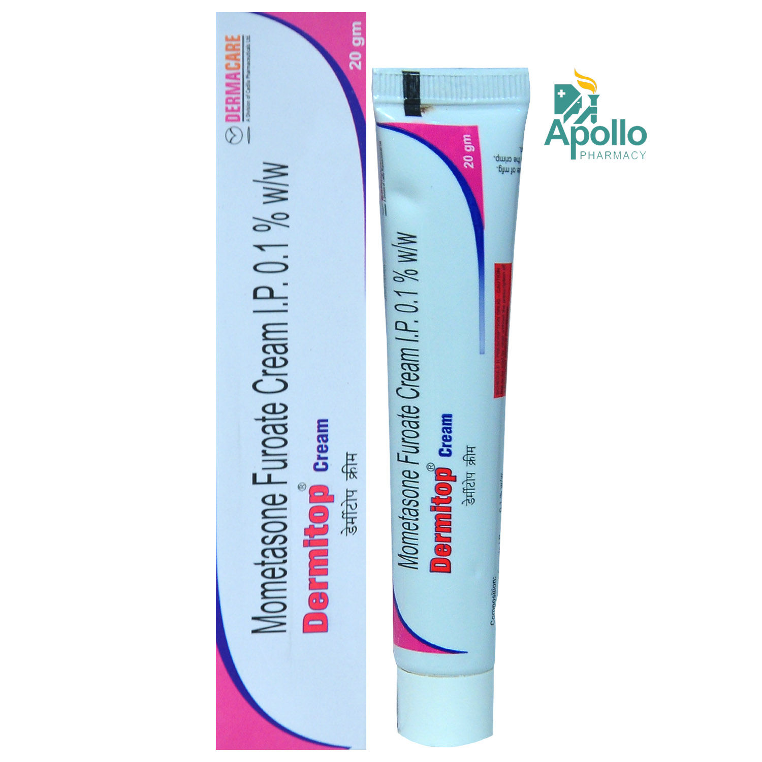 Dermitop Cream 20 gm Price, Uses, Side Effects, Composition - Apollo ...