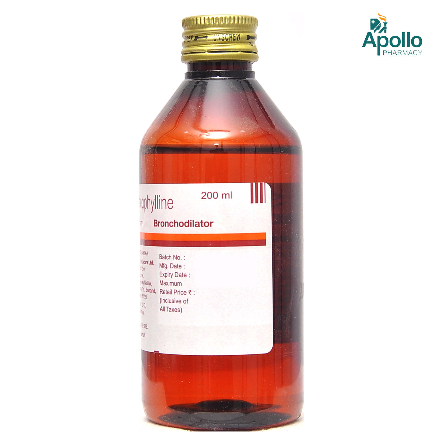 Deriphyllin Syrup 200 ml Price, Uses, Side Effects, Composition ...