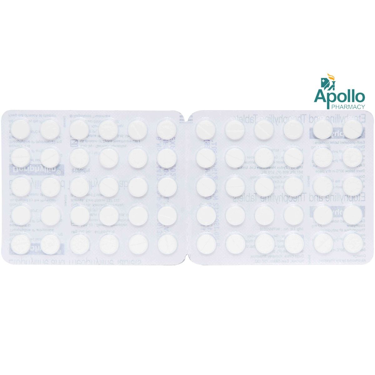 Deriphyllin Tablet 30's Price, Uses, Side Effects, Composition - Apollo ...